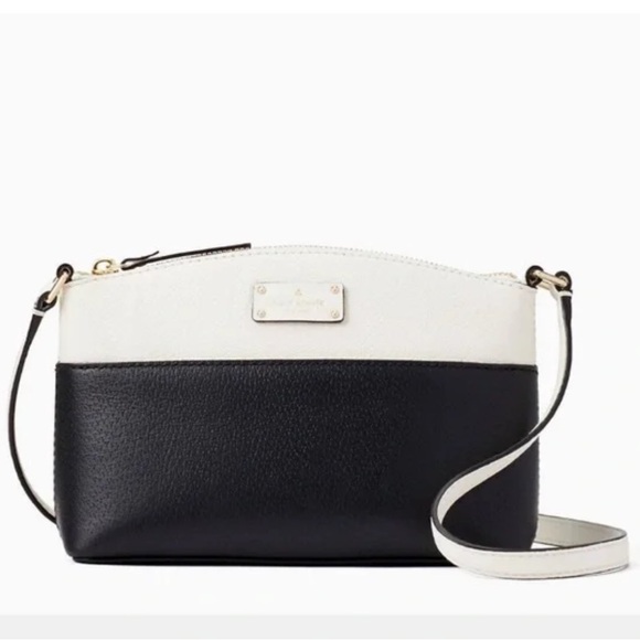 Bags | Kate Spade Grove Street Millie Crossbody Blackcement | Poshmark